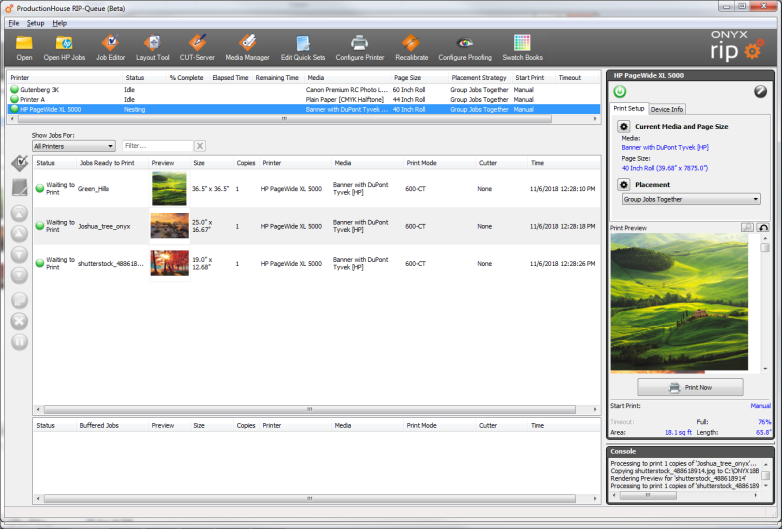 RIP-Queue User Interface