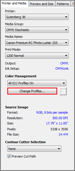 Profile Setup