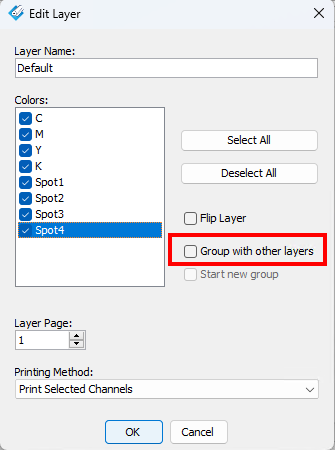 Multi-layer printing