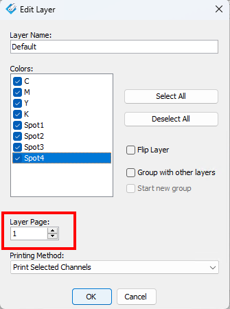 Multi-layer printing