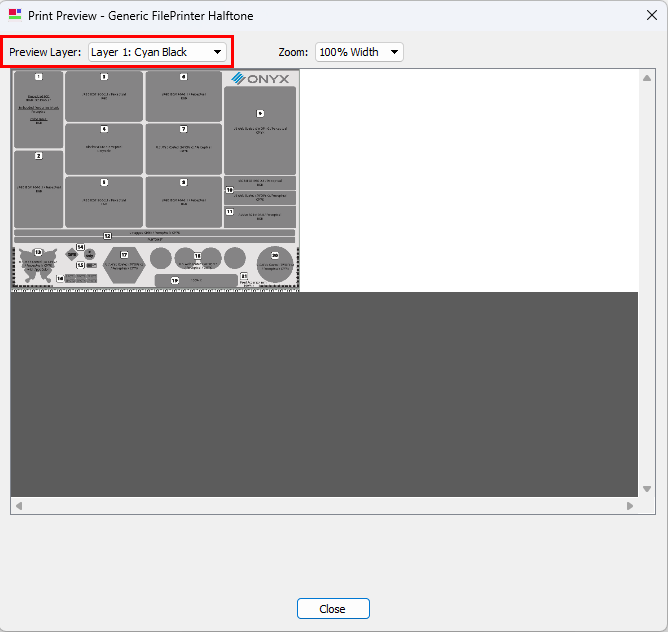 Multi-layer printing