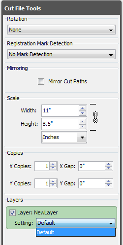 Layer Settings