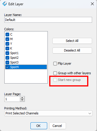 Multi-layer printing